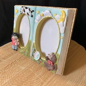Vintage | Accents | Vintage Nursery Rhyme Double Oval Frame | Poshmark